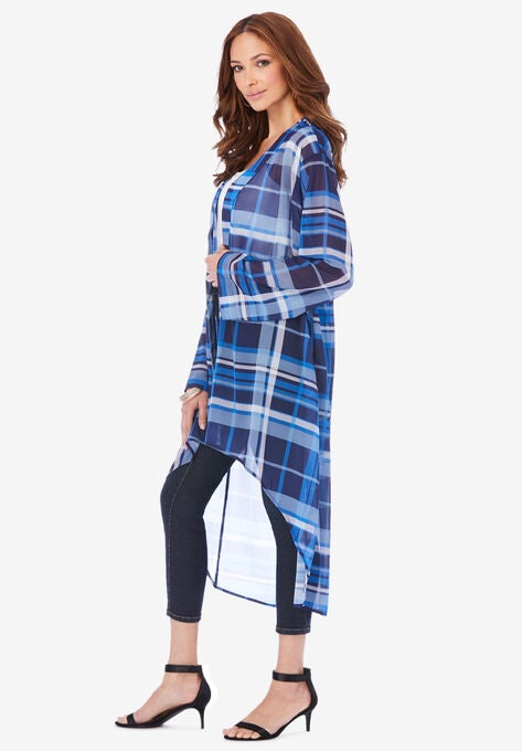 Plaid Duster | Roaman's