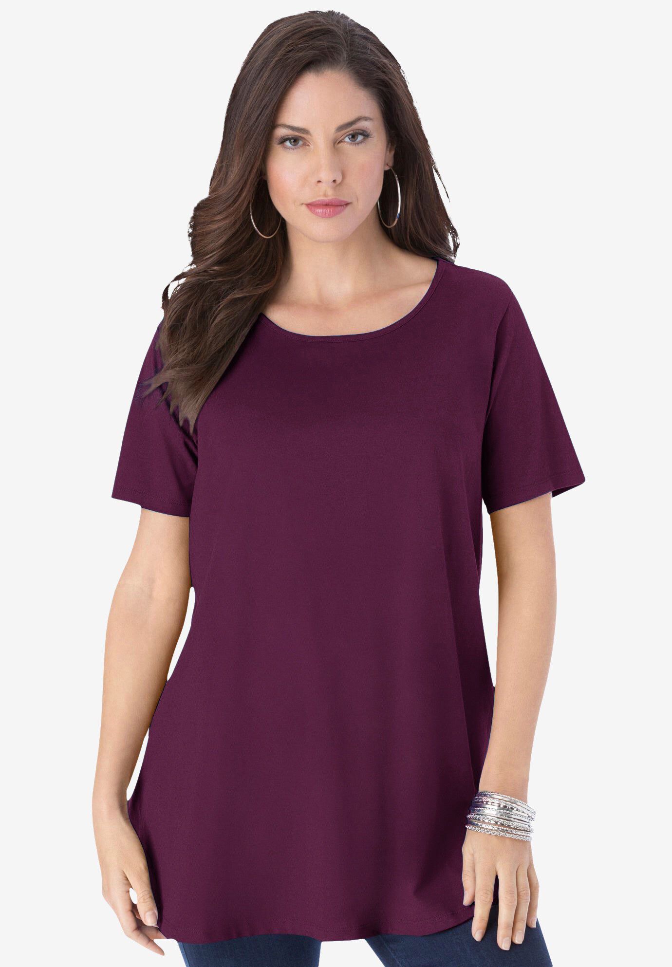 Womens Plus size Tops and Sweaters | Roaman's