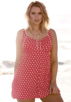 Plus Size Swim Dresses for Women | Roaman's