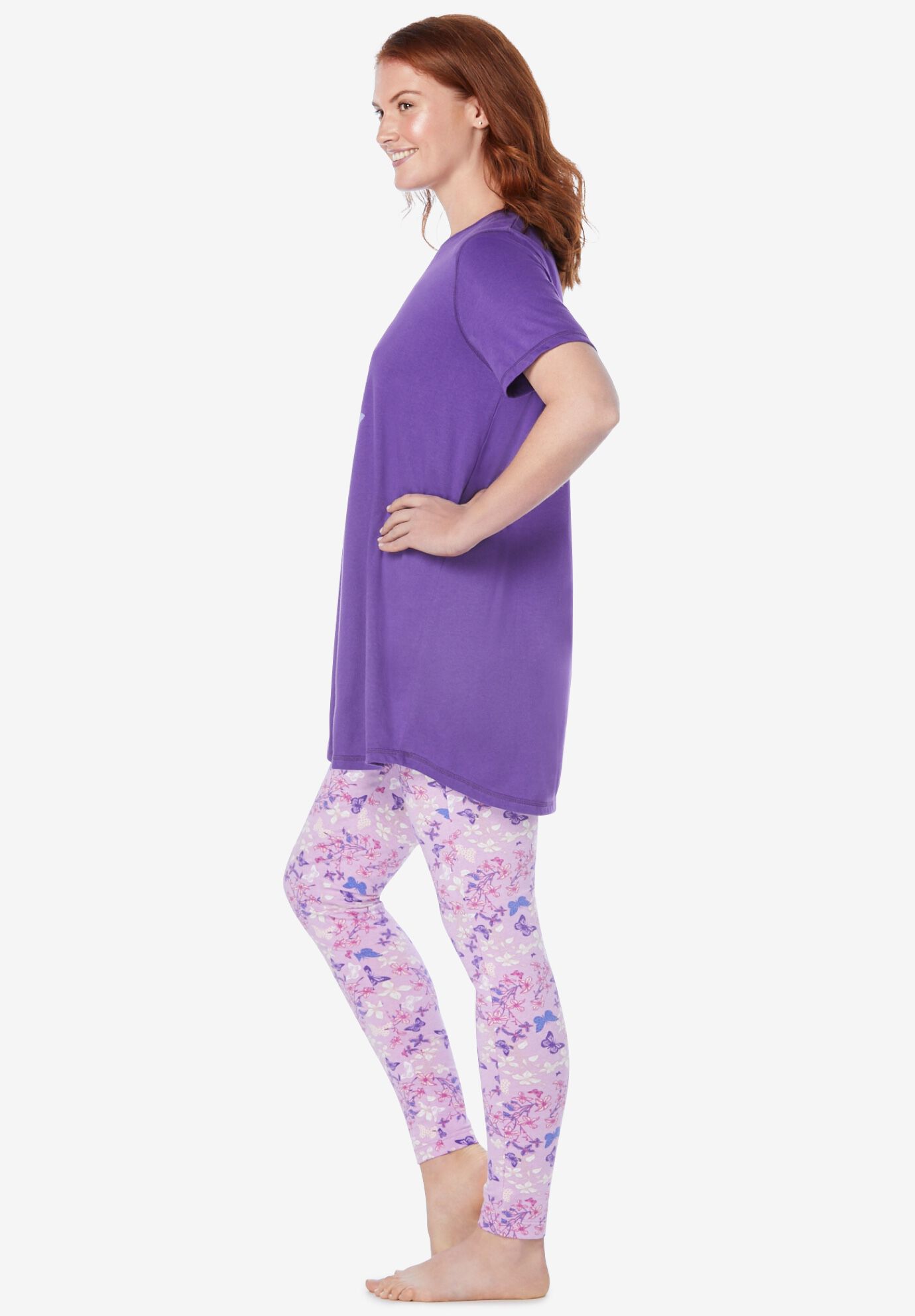 Graphic Tunic PJ Set | Roaman's