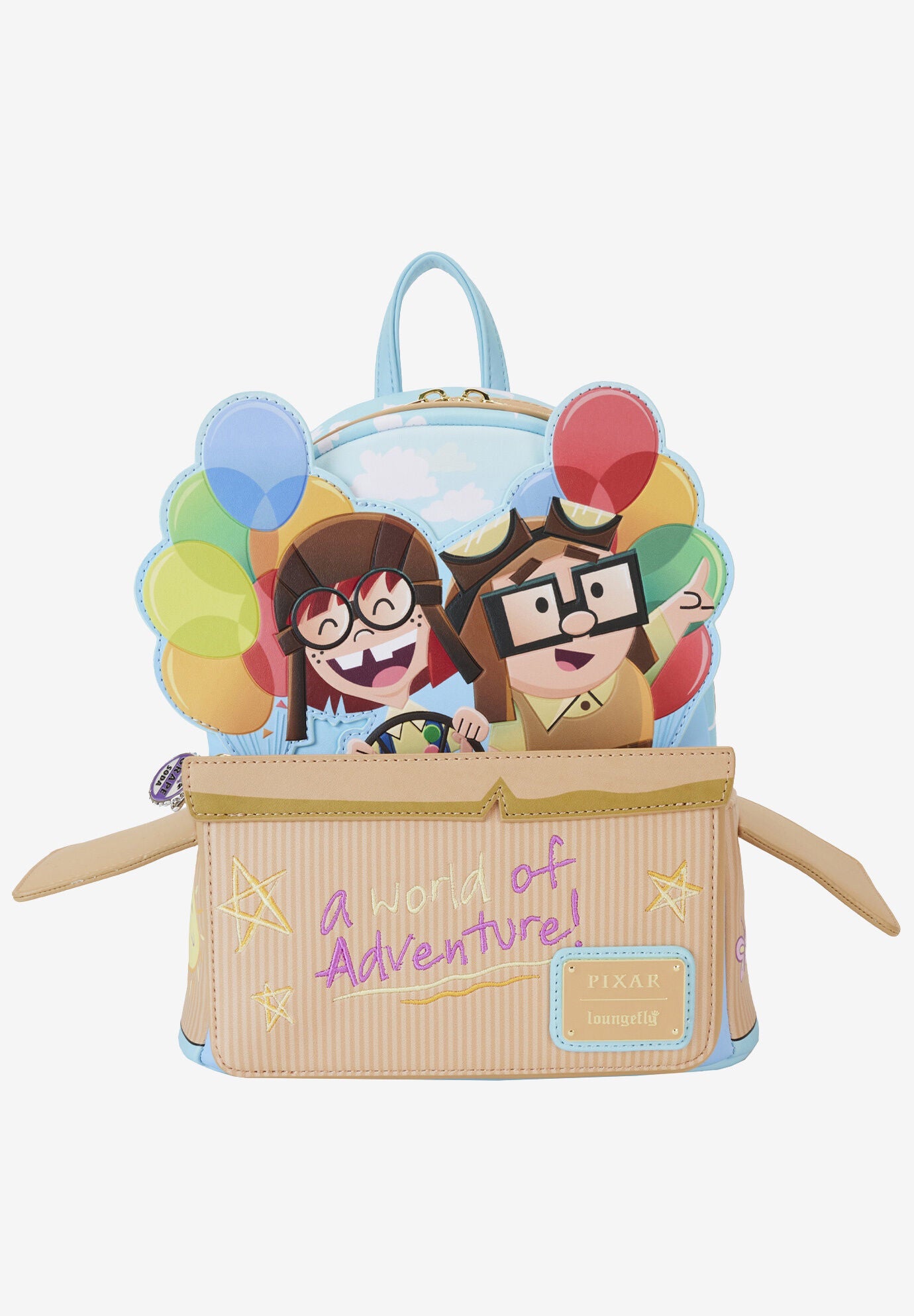 Fashionable Loungefly X Pixar Up Carl & Ellie Adventure Mini Backpack ...