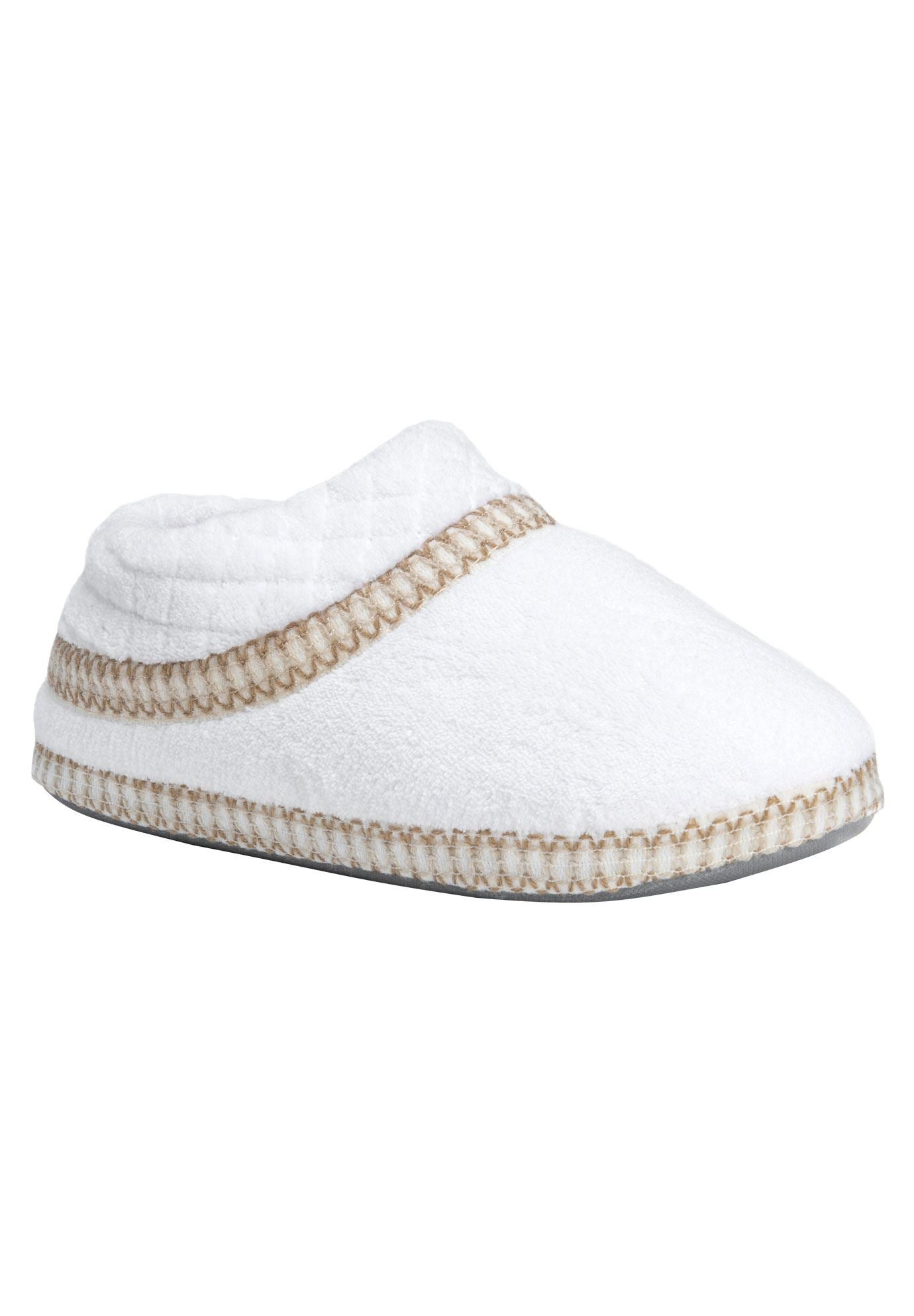 Rita Full Foot Slippers by Muk Luks® | Plus Size Slippers | Roaman's