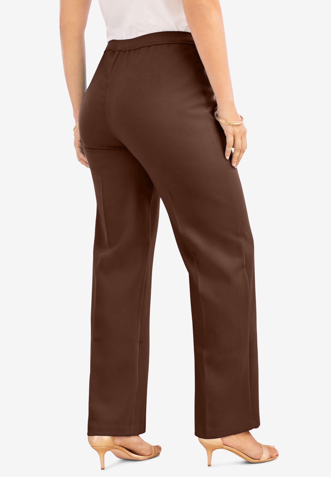 Bend Over® Wide Leg Pant Plus Size Wide Leg And Palazzo Pants Roamans