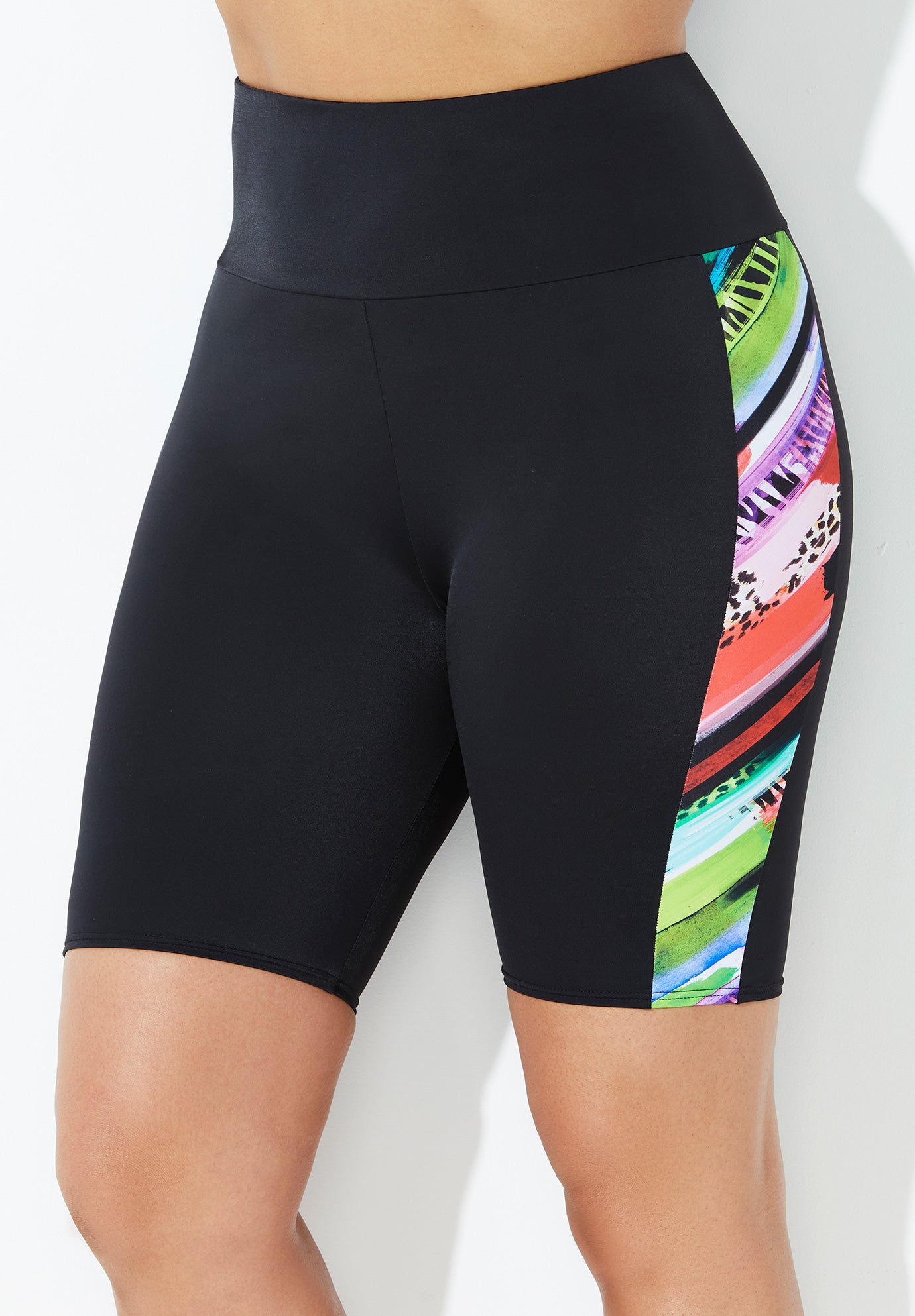 Lycra Xtra Life High Waist Swim Bike Short Roamans