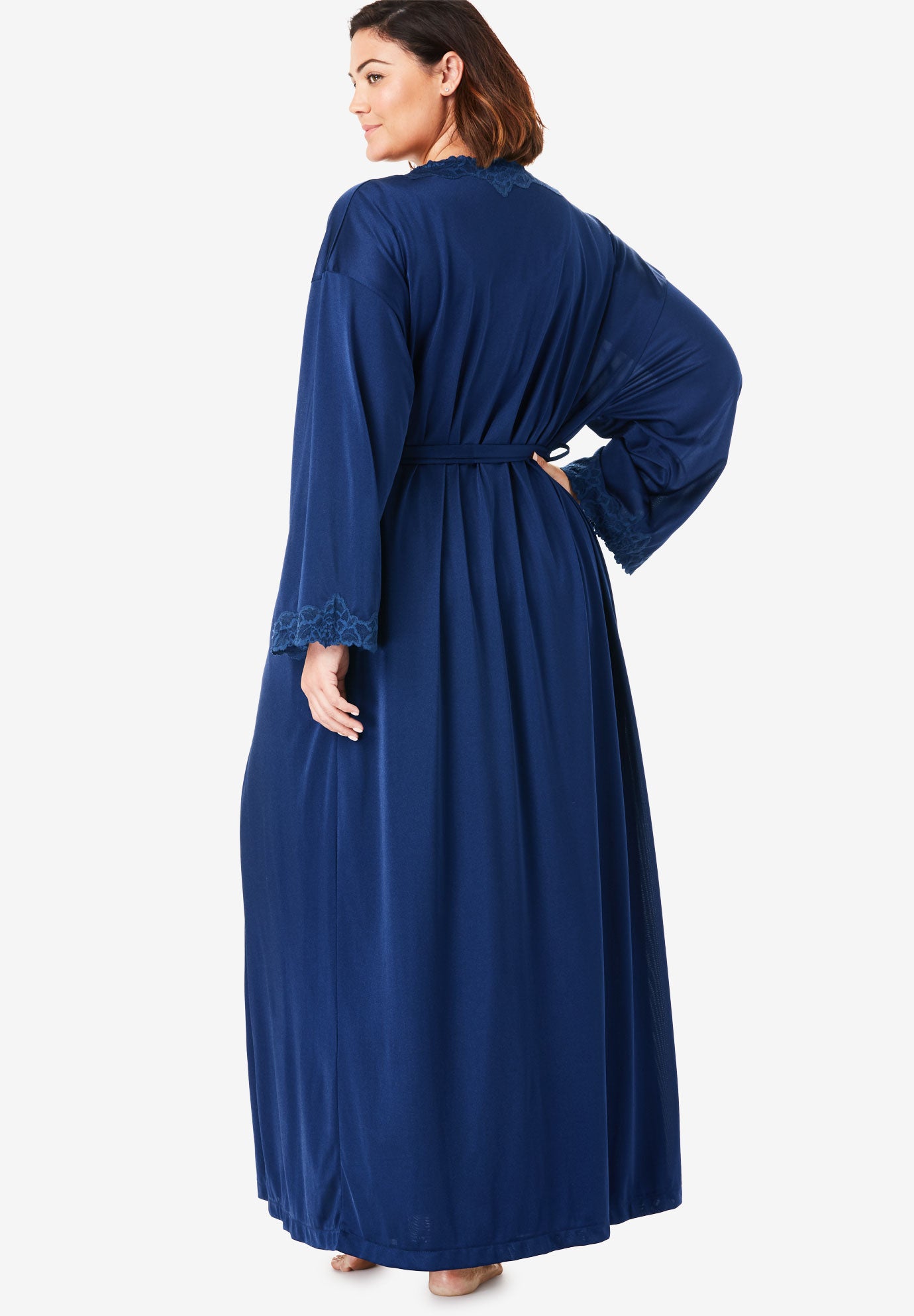 Long Peignoir & Robe Set by Only Necessities® | Roaman's