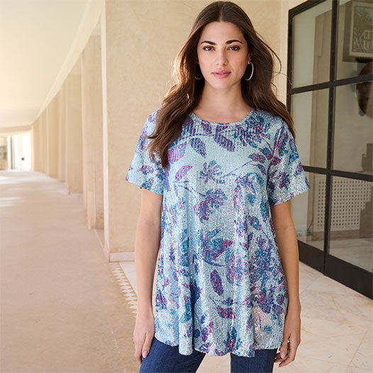 Plus Size T-Shirts & Knit Tops for Women | Roaman's