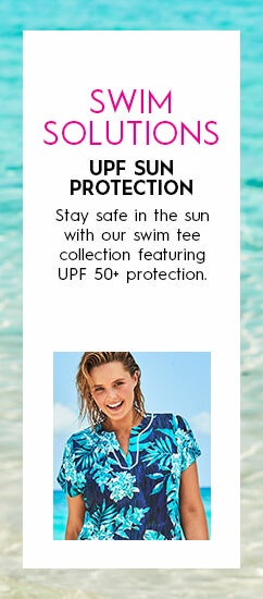 Plus Size Sun Protection Swimwear | Roaman's
