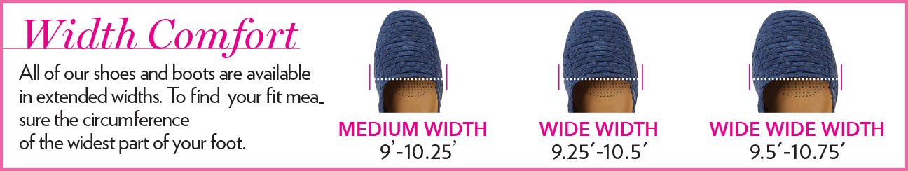 Women's Wide Width Comfortview Shoes Guide | Roaman's